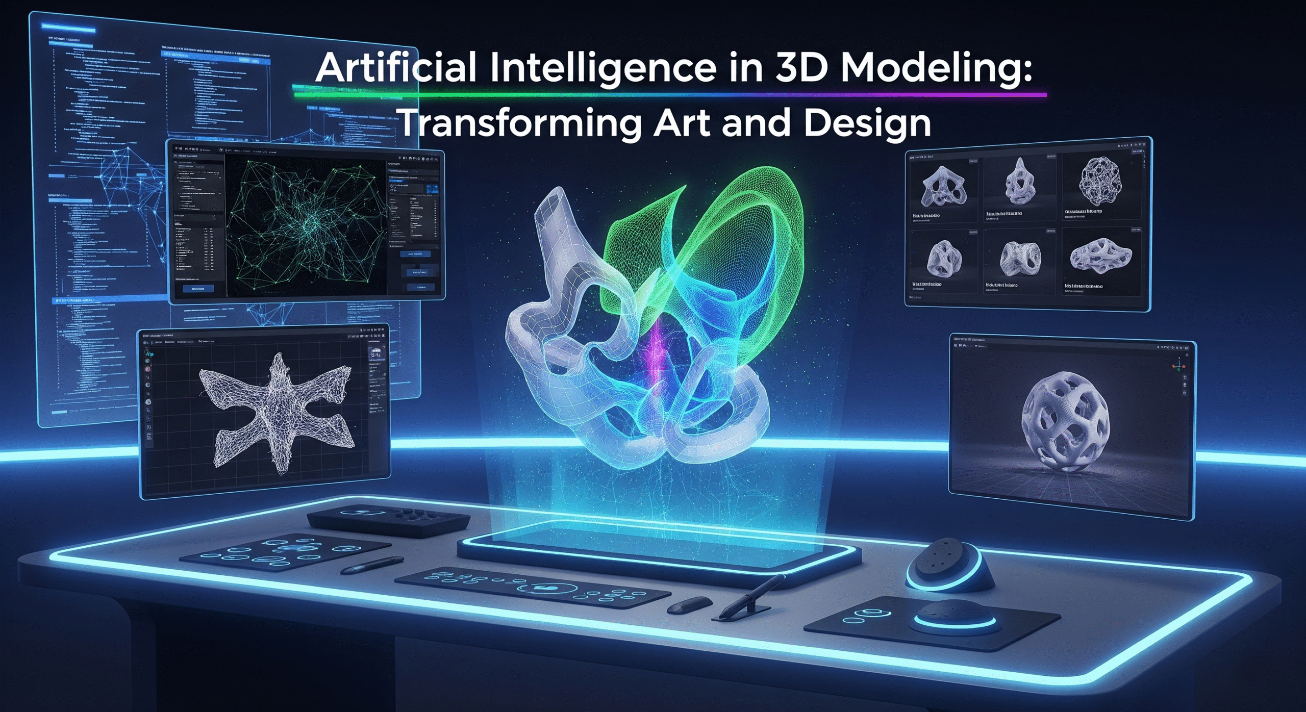 Artificial Intelligence in 3D Modeling: Transforming Art and Design 🎨 ...